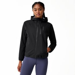 Brooks Canopy Waterproof Jacket Bekleidung Damen schwarz