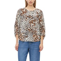 s.Oliver Damen s.Oliver Druckbluse 3/4-Arm Sommerbluse / bedruckt / Rundhals 46