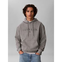 Calvin Klein Jeans Herren Kapuzensweatshirt, Regular fit mit Kapuze M