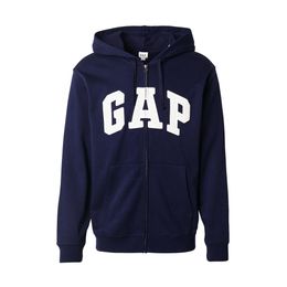 GAP Sweatjacke 'HERITAGE' Herren Gr&ouml;&szlig;e XL navy / grau / wei&szlig;