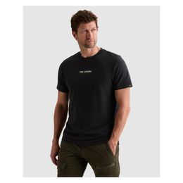 PME-Legend Pme Legend Herren PME LEGEND T-Shirt Jersey-Material mit Waffel- Struktur schwarz S