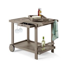 Tchibo - Barbecue-Trolley - 100x55x76cm - grau -