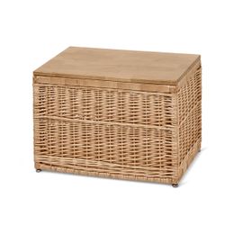 Tchibo - Truhe aus Geflecht - 68x45x45cm - braun -