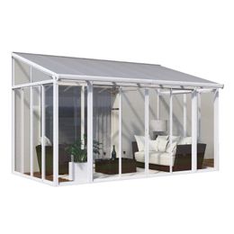 Tchibo - Wintergarten &raquo;San Remo&laquo; - 435x277x285cm - wei&szlig; -