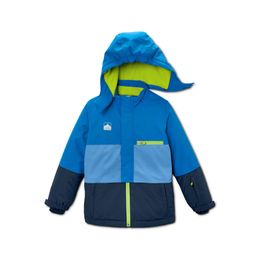 Tchibo - Thermo-Snowboardjacke - Jungen - Gr. 146/152 - blau/gestreift