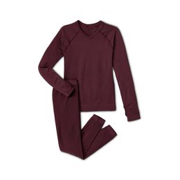 Tchibo - Seamless-Funktionsunterw&auml;sche - Damen - Gr. XS - bordeaux