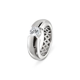 Tchibo - Ring - Damen - Gr. 18 - silber