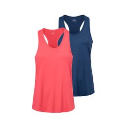 Tchibo - 2 Tops - Damen - Gr. XS - dunkelblau