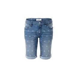 Tchibo - Jeans-Shorts - Damen - Gr. 48 - dunkelblau/print