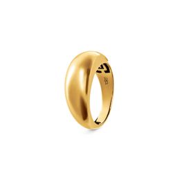 Tchibo - Breiter Ring - Damen - Gr. 19 - gold