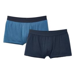 Tchibo - 2 Slipboxer - Herren - Gr. Xl/7 - dunkelblau/gestreift