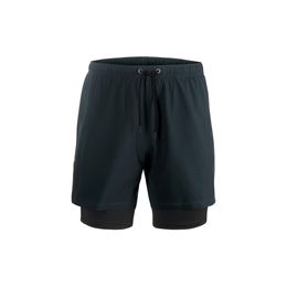 Tchibo - Shorts mit Tight - Herren - Gr. XL - anthrazit