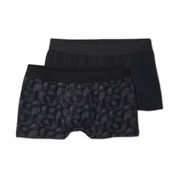 Tchibo - 2 Slipboxer - Herren - Gr. Xxl/8 - schwarz/paisley