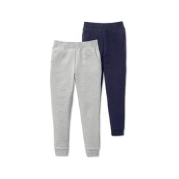 Tchibo - 2 Sweathosen - Kinder - Gr. 110/116 - dunkelblau