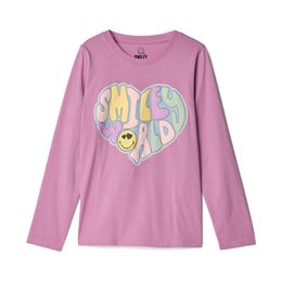 Tchibo - Kinder-Langarmshirt Smileyworld - M&auml;dchen - Gr. 170/176 - rosa