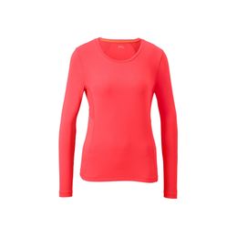 Tchibo - Langarm-Funktionsshirt - Damen - Gr. S - rot