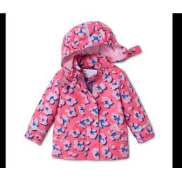 Tchibo - Thermo-Regenjacke - Gr. 98/104 - koralle