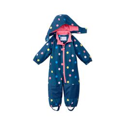 Tchibo - Softshelloverall - Baby - Gr. 86/92 - dunkelblau/gepunktet
