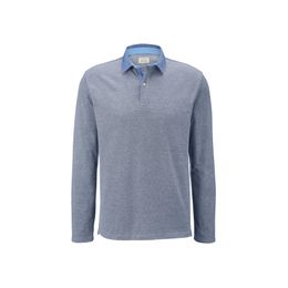 Tchibo - Langarm-Piqu&eacute;-Poloshirt - Herren - Gr. XXL - wei&szlig;