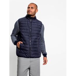 Marco Donati Herren Steppweste mit 4 Taschen, marine, Gr&ouml;&szlig;e 48