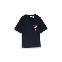 Tom Tailor T-Shirt Damen Gr&ouml;&szlig;e XXL dunkelblau / knallrot / wei&szlig;