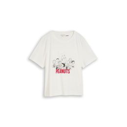 Tom Tailor T-Shirt Damen Gr&ouml;&szlig;e XL blutrot / schwarz / wei&szlig;