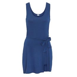 Lascana Damen Lascana Jerseykleid &raquo;mit integrierter Shorts und seitlicher Tasche&laquo; Leichtes Sommerkleid, kurzes Stretchkleid, Strandkleid mit Tasche 