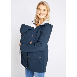 bonprix Damen bonprix Umstandsjacke mit Kapuze mit abnehmbarem Trageeinsatz mit Kapuze 46