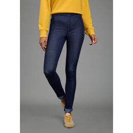 Arizona Damen Jeansjeggings &raquo;im 4 Way Stretch, Quer- und L&auml;ngselastisch, Skinny&laquo; Skinny Fit, extra enge Beinform, normale Leibh&ouml;he, unifarbene Optik 