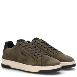 PME-Legend Pme Legend Herren PME LEGEND Sneaker &raquo;PORTER&laquo; Schn&uuml;rschuh, Halbschuh, Freizeitsneaker mit Label gr&uuml;n 43
