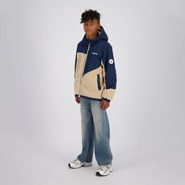 Vingino Damen Kapuzenfleecejacke mit Kapuze Rei&szlig;verschlusstasche, mit Kapuze beige 176