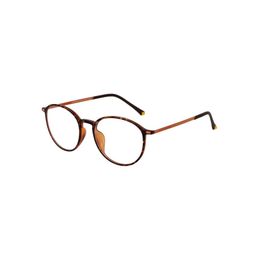 Funky Buddha Frauen Optische Fassungen Rund Braun | Gr.: onesize