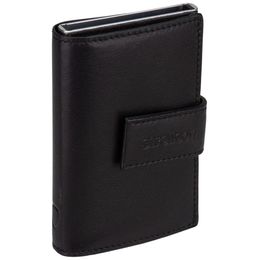 Strellson Geldb&ouml;rse Carter C Two E-Cage SV8 in Black | Gr.: onesize