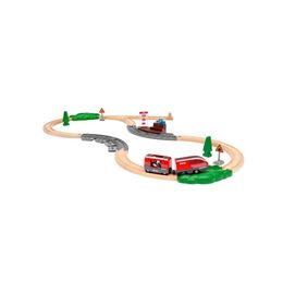 Brio Aktionsspiel Zugset mit R&uuml;ckziehmotor in bunt | Gr.: onesize