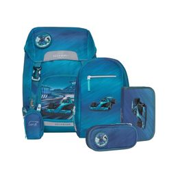 Beckmann Schulranzenset Classic 22 - 6-Tlg. Set Racing | Gr.: onesize