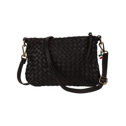 Florence Umh&auml;ngetasche Leder schwarz ca. 27cm | Gr.: onesize