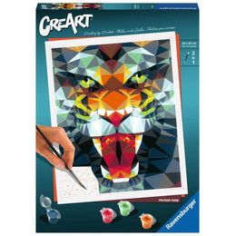 Ravensburger Malprodukte Polygon Tiger in bunt | Gr.: onesize