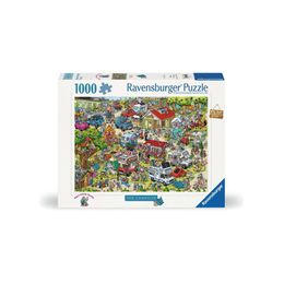 Ravensburger Puzzle 1.000 Teile Der Campingplatz in bunt | Gr.: onesize