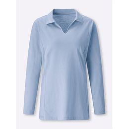 Sieh an! Poloshirt in bleu | Gr.: 44