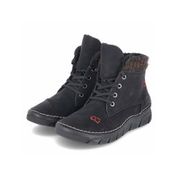 Rieker Schn&uuml;rstiefel in schwarz | Gr.: 38