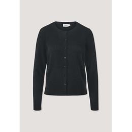 hessnatur Strickjacke in schwarz | Gr.: XL