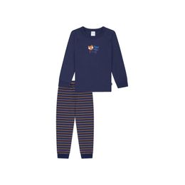 Schiesser Pyjama in Dunkelblau | Gr.: 116