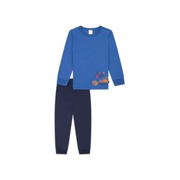 Schiesser Pyjama in Blau | Gr.: 98