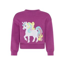 Kidsworld Sweatshirt in beeere | Gr.: 128/134