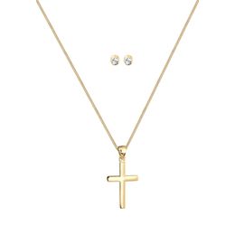 Elli Schmuckset Damen Gr&ouml;&szlig;e 45 gold