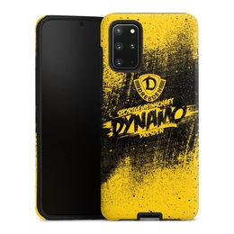 DeinDesign Galaxy S20 Plus Handy Panzer Handyh&uuml;lle robuste Outdoor H&uuml;lle Schutzh&uuml;lle matt Logo Official Licensed Product Sg Dynamo Dresden Tough Case