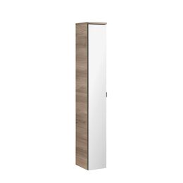 Fackelmann Hochschrank 'Luxor' braun 20,5 x 139,5 x 26,5 cm links