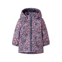 name it Jacke 'NMFMAXI' M&auml;dchen Gr&ouml;&szlig;e 116 navy / pastellblau / pastellorange / hellpink