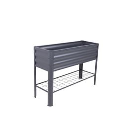 Garden Pleasure Hochbeet 'Lillia' Stahl anthrazit 41 x 80 x 114 cm