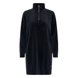 oxmo Damen Sweatkleid "Sweatkleid OXEbba", schwarz, Gr. S, Obermaterial: 95% Polyester PES. 5% Elasthan EL., Kleider